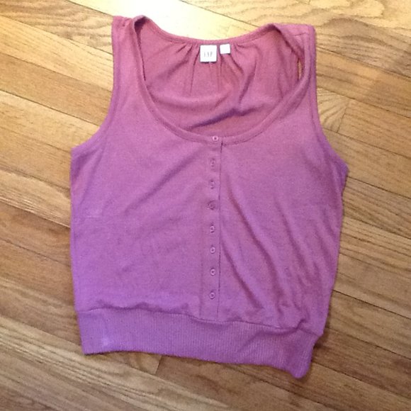 GAP | Tops | Versatile Soft Dusty Rose Vest And Tank | Poshmark